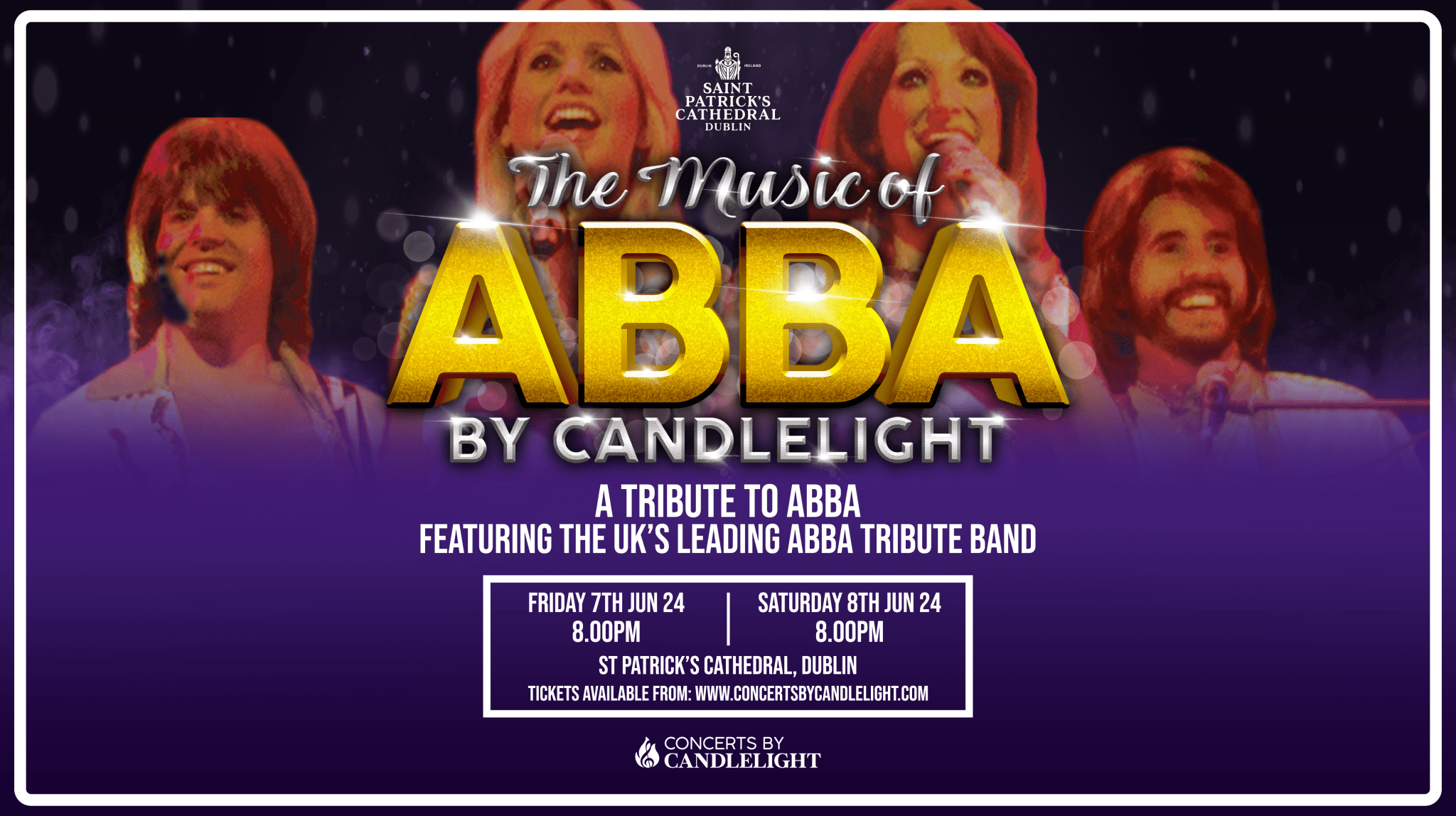The Music of ABBA by Candlelight (07/06/24) - Saint Patrick’s Cathedral