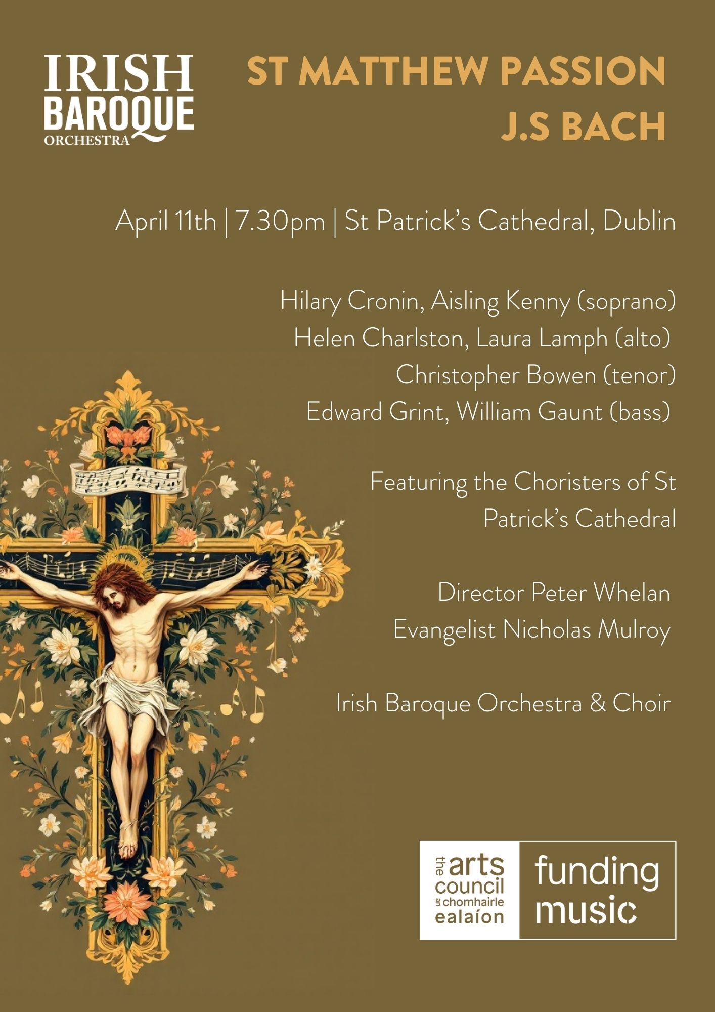 Bach - St Matthew Passion (11/4/25) - Saint Patrick’s Cathedral